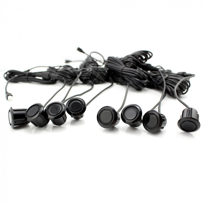 Kit senzori de parcare fata spate cu 8 senzori SP005 - Auto100.ro