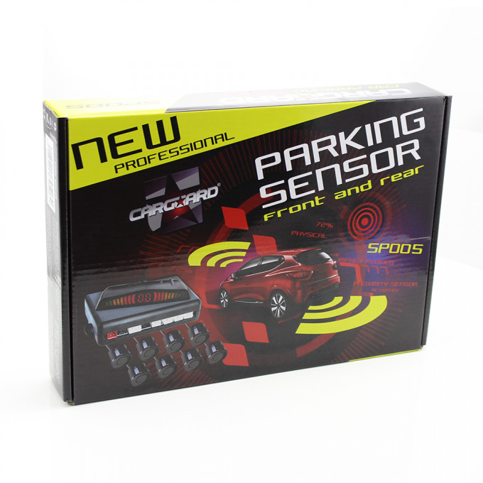 Kit senzori de parcare fata spate cu 8 senzori SP005 - Auto100.ro